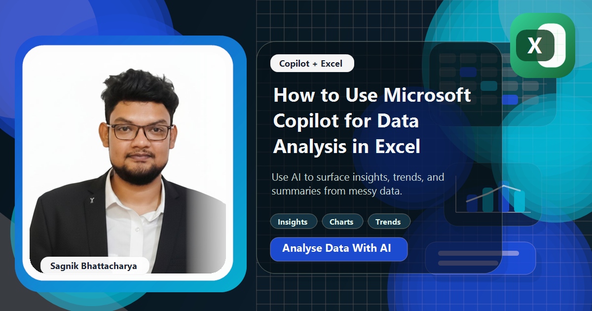 How to Use Microsoft Copilot for Data Analysis in Excel